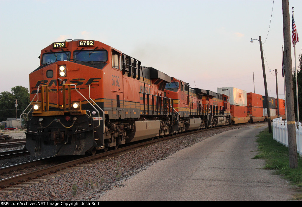 100. BNSF 6792, BNSF 4570 & BNSF 6901